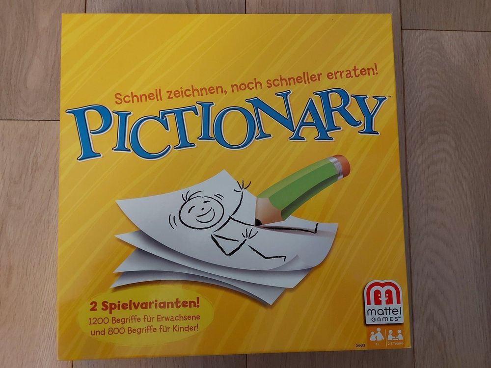 Zeichnungsspiel Pictionary | Kaufen auf Ricardo