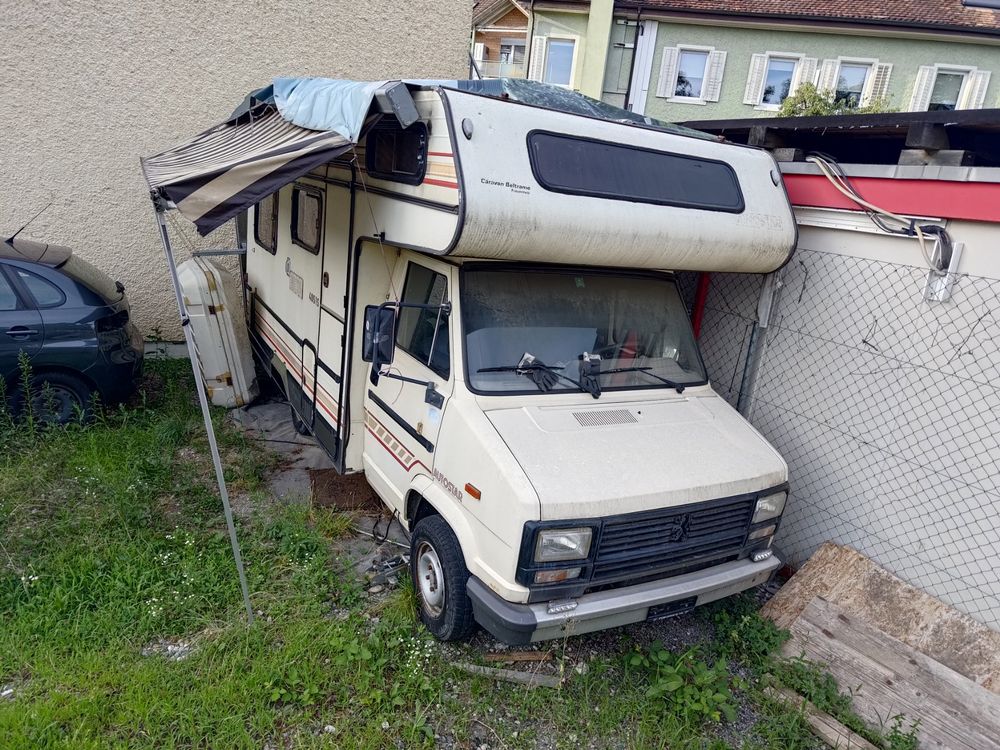 Peugeot j5 Wohnmobil bastelbrojekt (Gebraucht) in Embrach für CHF 1140 – nur Abholung auf ...
