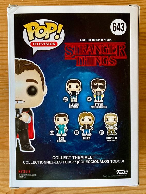 Funko Pop Television: Vampire Bob (Stranger Things) (NEU) (Neu und ...
