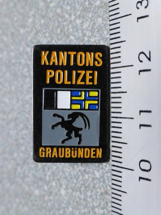 PIN PINS POLIZEI POLICE POLIZIA Graubünden (Gebraucht) in Gränichen für CHF 4 – mit Lieferung ...