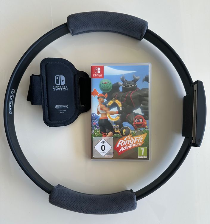 Nintendo Switch Ring Fit Adventure (komplett) (Gebraucht) in ...