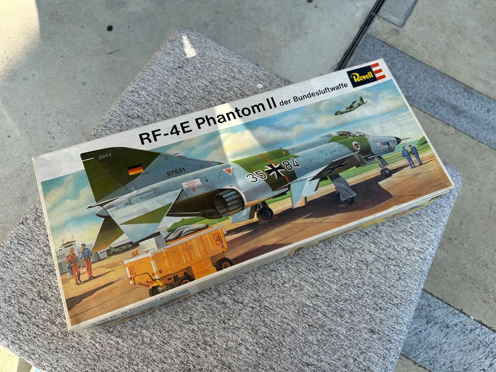 Vintage Revell 1:32 BIG RF-4E Phantom II Luftwaffe H-187 | Acheter sur ...