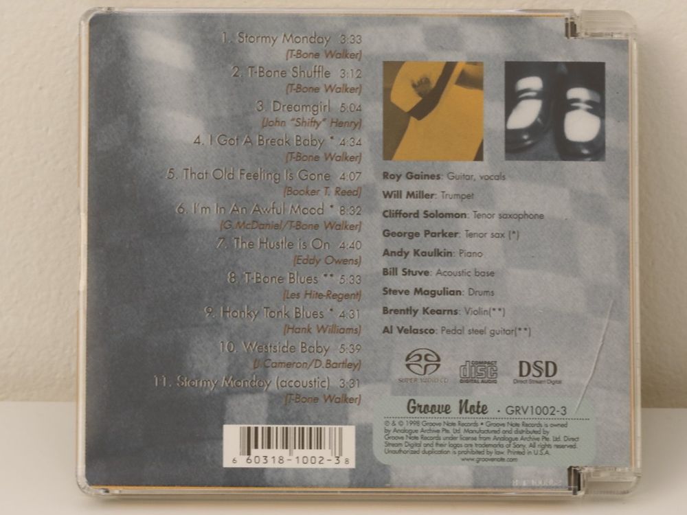 Groove Note SACD - Roy Gaines (Gebraucht) in für CHF 21 – mit Lieferung ...