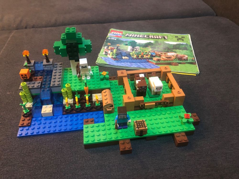 Lego Minecraft 21114 The Farm | Kaufen auf Ricardo