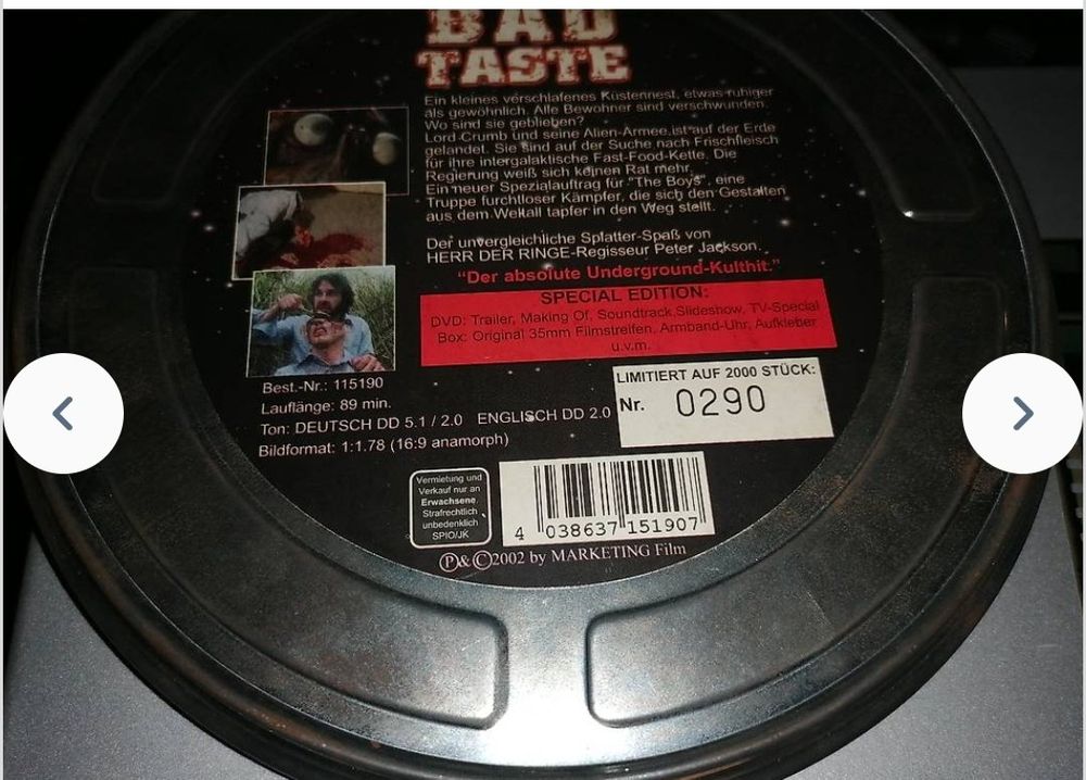 Peter Jackson's Bad Taste Special Edition (Gebraucht) in Einsiedeln für ...