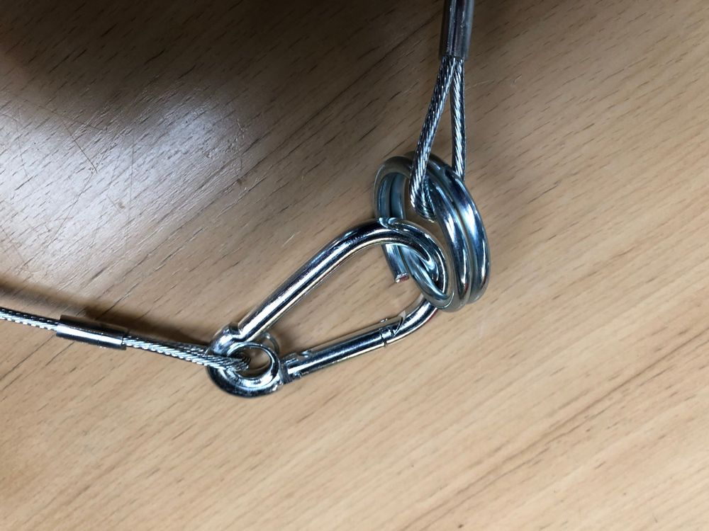 Abreiss-Seil für Anhänger (Neu (gemäss Beschreibung)) in Gampelen für ...
