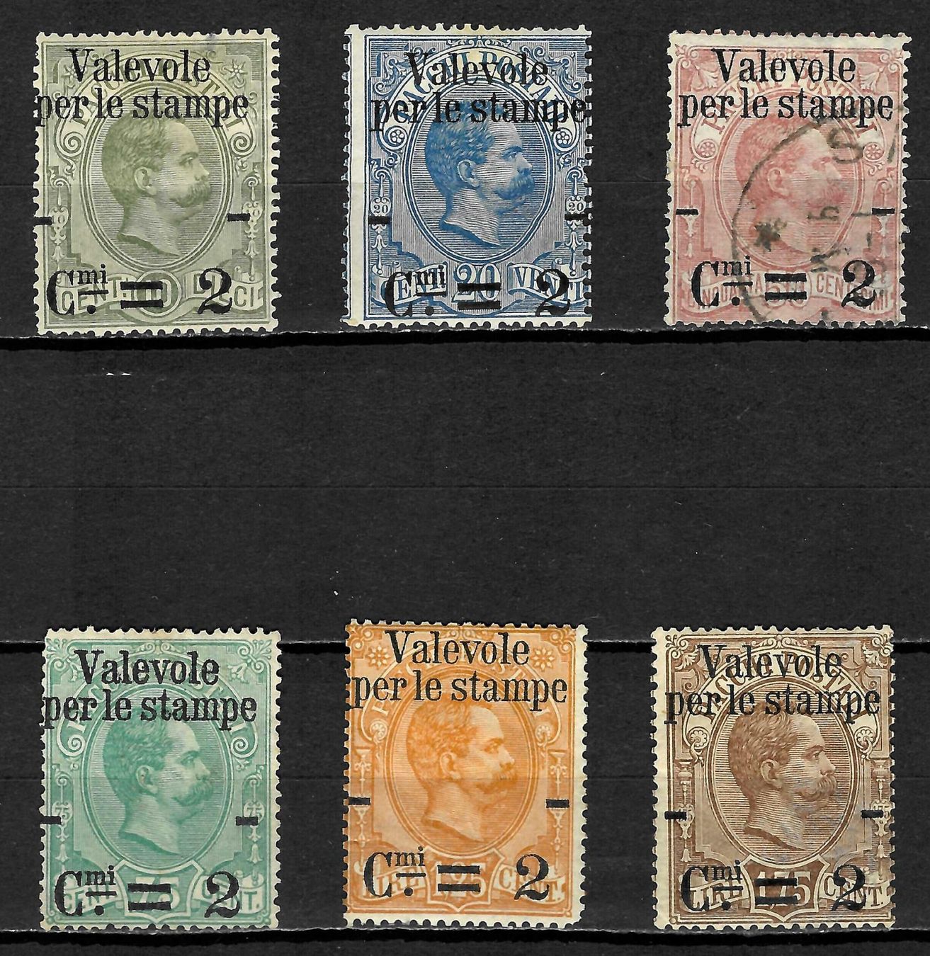 1890 Italien Regno Stampe */° (Gebraucht) in Sorengo für CHF 19.9 – mit ...