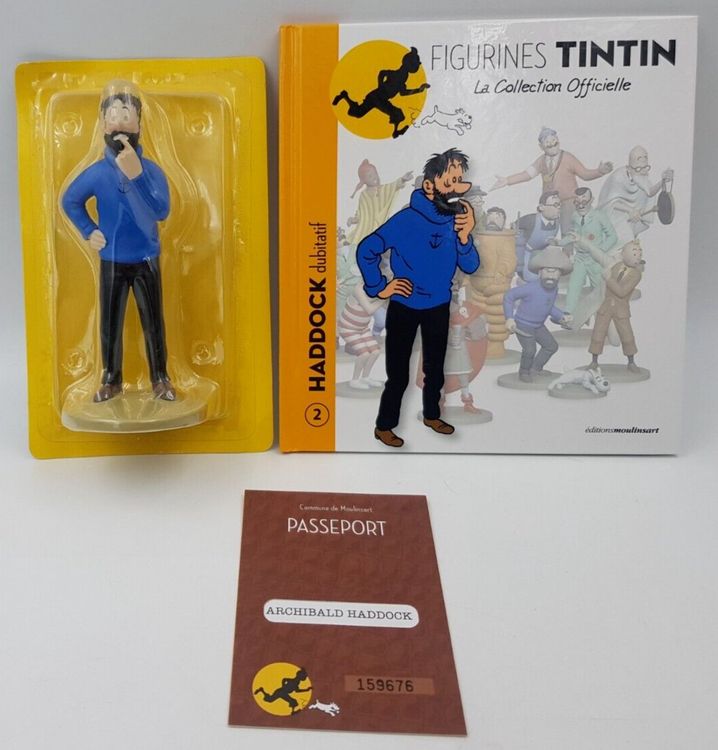 Hergé - Figurine Tintin 2 - Haddock Dubitatif | Kaufen auf Ricardo