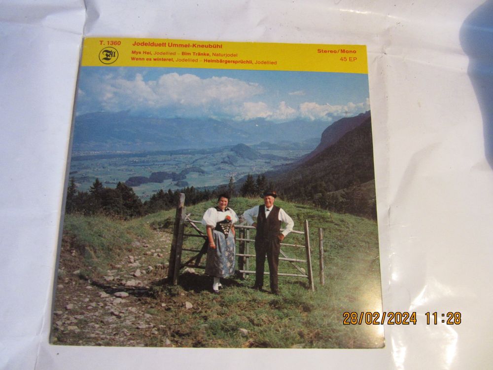 Vynil-Single Jodelduett Ummel-Kneubühl (Gebraucht) in Rüdlingen für CHF 2 – mit Lieferung auf ...