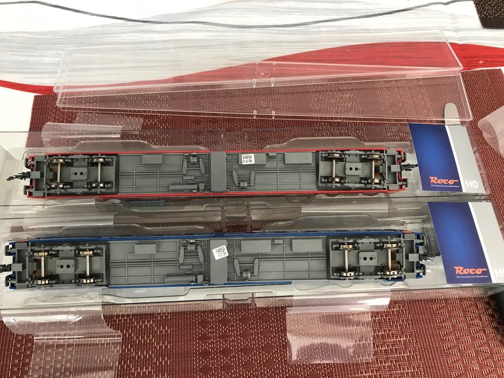 2 neuwertige Wagen der ZSR , B und Bc , Roco. (Gebraucht) in Glis für ...