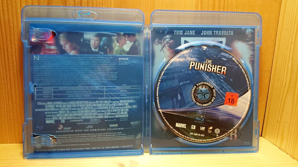 THE PUNISHER Blu-Ray mit Tom Jane und John Travolta (Gebraucht) in Wilderswil für CHF 8.5 – mit ...