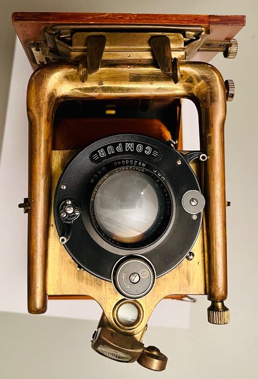Historische Photo Kamera mit Balgen in Holzgehäuse | Kaufen auf Ricardo