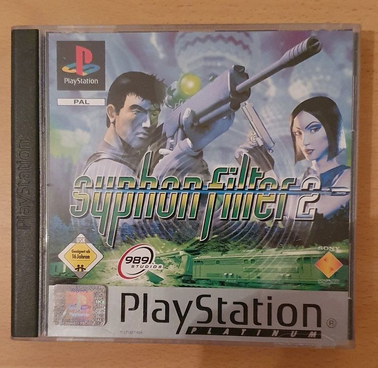 Sony PlayStation 1 PSX Game 🔥 Syphon Filter 2 🔥 (PAL) (Gebraucht) in ...