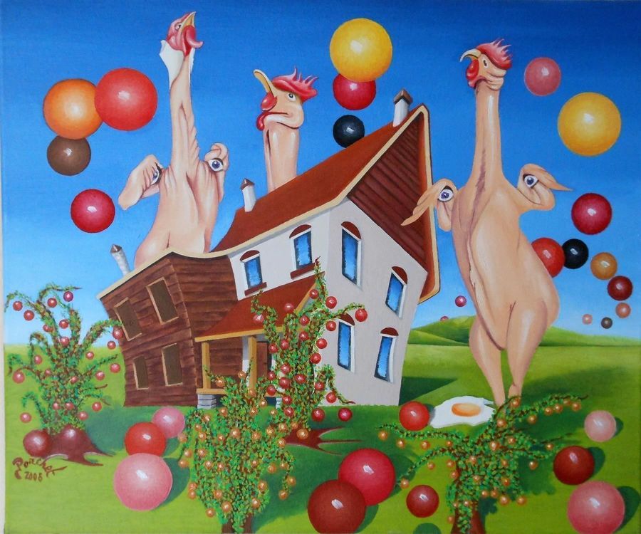Huile Tout Nu Dans Le Verger 55 X 46 Kaufen Auf Ricardo