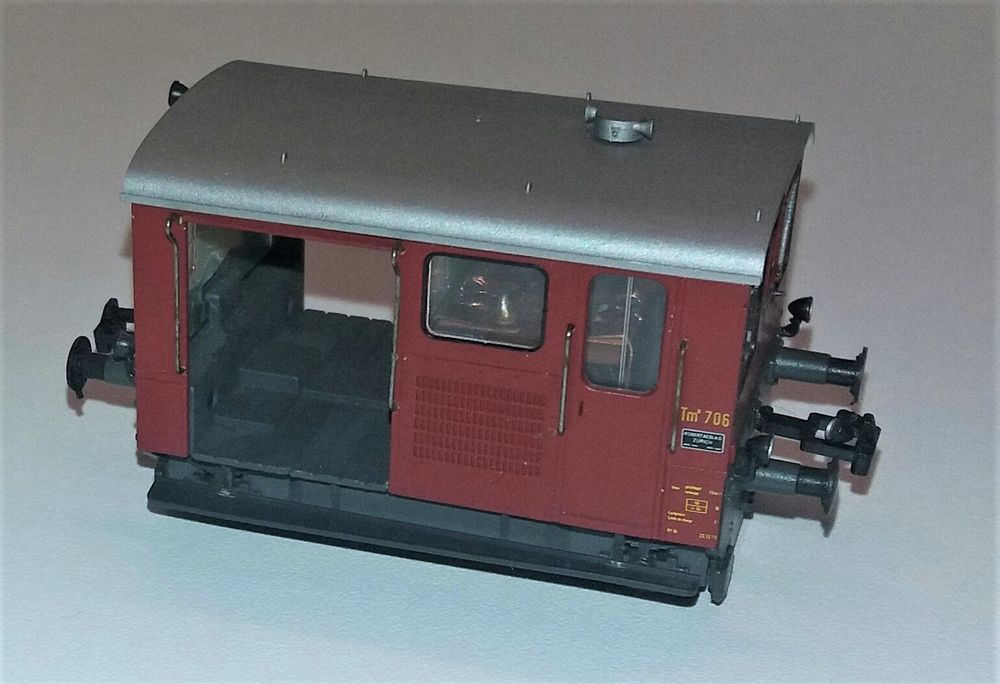 Bemo HO 1677 - Traktor Tm 2/2 706 SBB - Gleichstrom (Gebraucht) in Giebenach für CHF 99 – mit ...