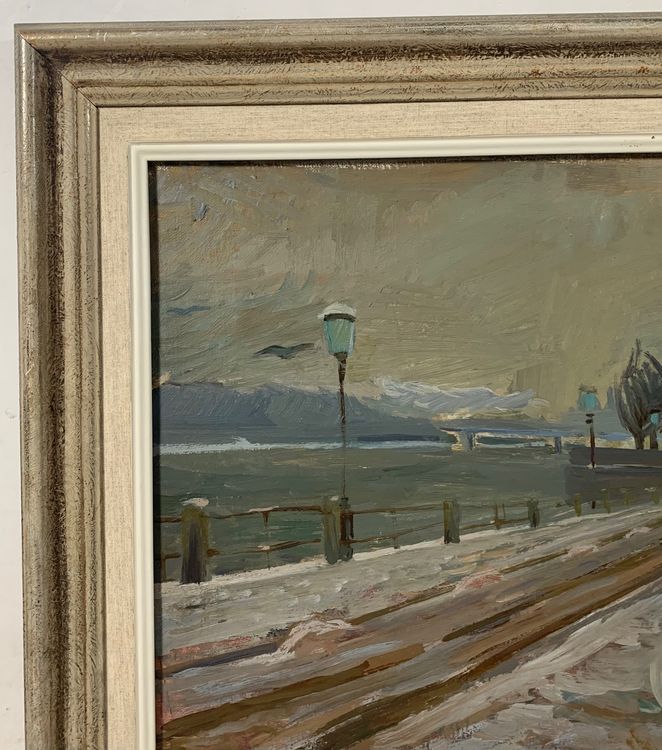 Martin Alfred Christ (1900-1979) Winterlandschaft Gemälde (Gebraucht ...