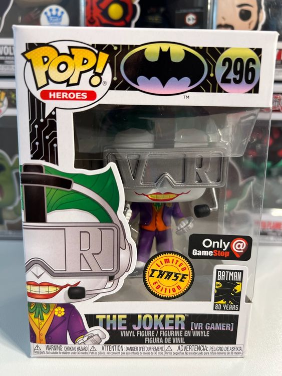 Funko POP! Heroes Batman The Joker (VR Gamer) Chase | Kaufen auf Ricardo