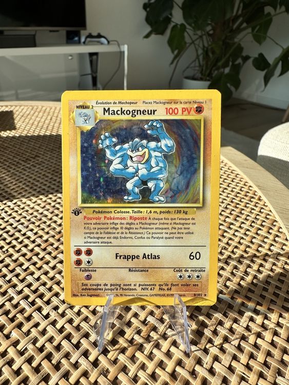 Pokemon - Mackogneur - 8/102 FR- Base set (D'occasion) à Blonay pour ...