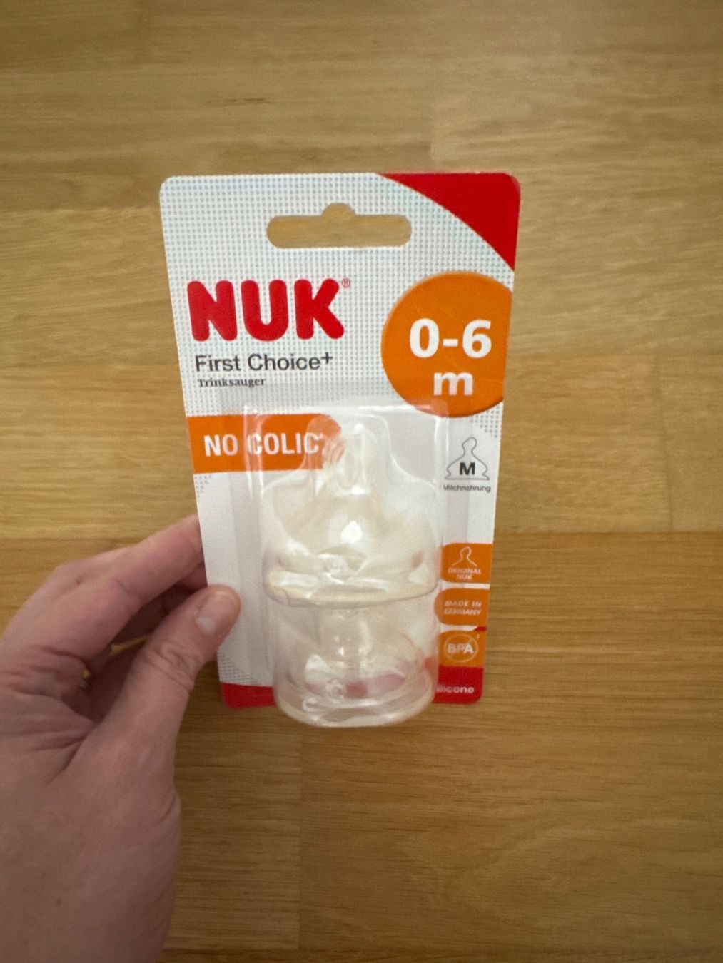 NUK First Choice+ Sauger, Gr. M, 0-6 Monate, Neu! (Neu und ...