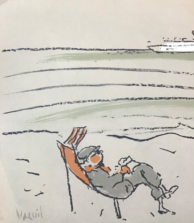 VARLIN (1900-1977) Serigraphie (Gebraucht) in Root für CHF 90 – mit ...