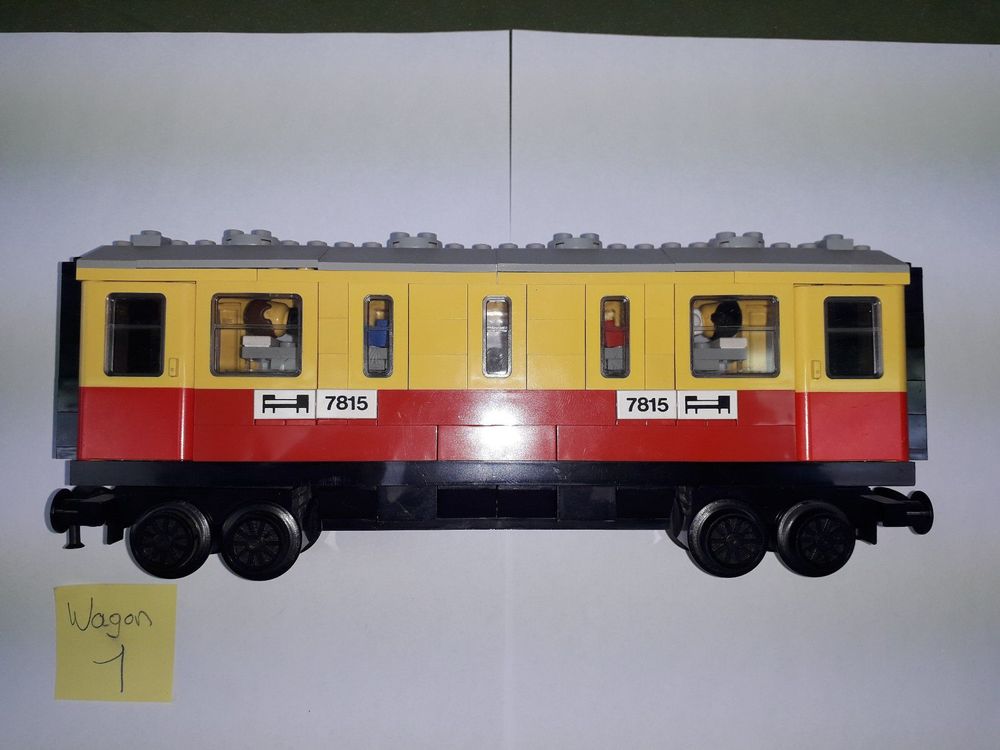 Lego 7815 train wagon couchette 12V 1982 | Kaufen auf Ricardo