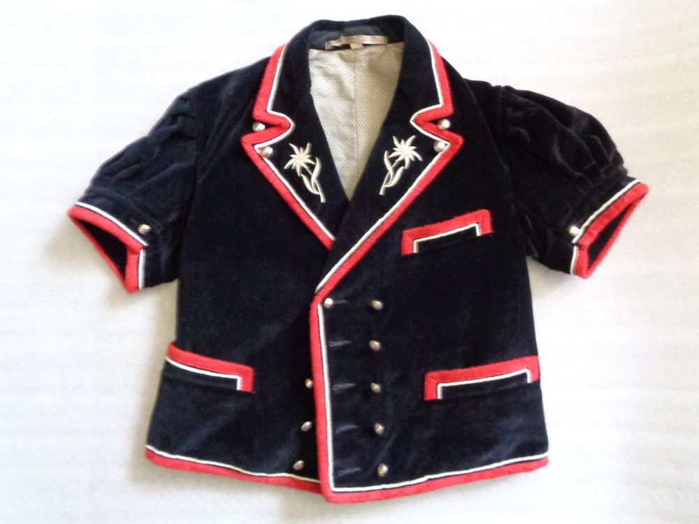 BERNER MUTZ TRACHT JACKE KÜHERMUTZ SCHWINGFEST JODLERJACKE (Gebraucht ...