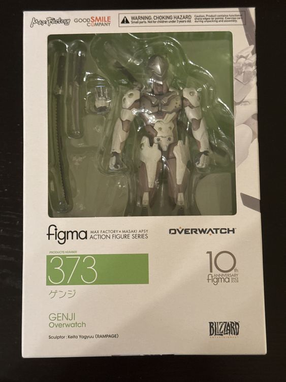 Genji Overwatch Figma #373 Action Figure NIB (Neu (gemäss Beschreibung)) in Hellbühl für CHF 80 ...