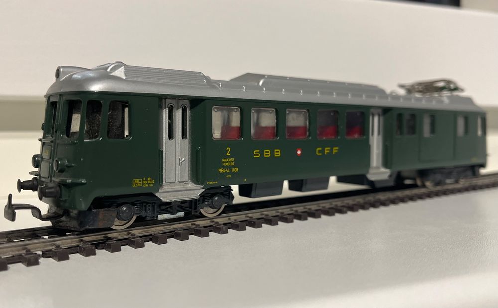 Hag Triebwagen SBB RBe 4/4 grün (Gebraucht) in Basel für CHF 96 – mit Lieferung auf Ricardo kaufen