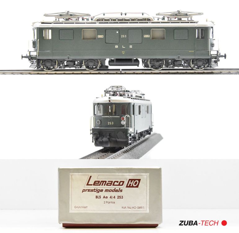 Lemaco H0-069/1 E-Lok Ae 4/4 BLS H0 GS Analog mit OVP | Kaufen auf Ricardo