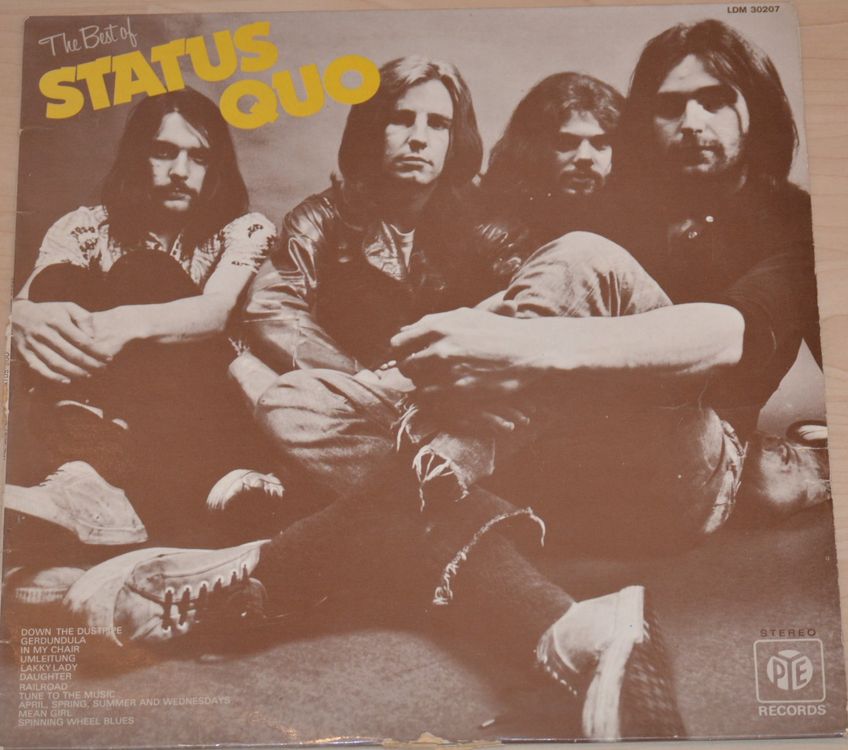 Schallplatte STATUS QUO (1973) (Gebraucht) in Obergösgen für CHF 22 – mit Lieferung auf Ricardo ...