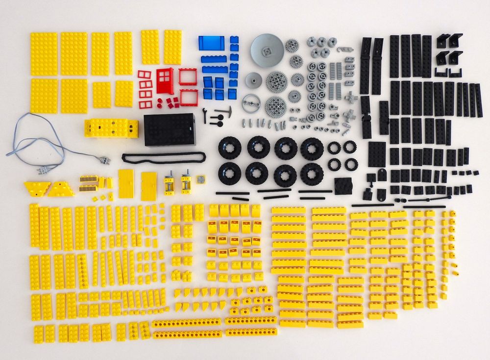 Lego 744 Universal Building Set mit Motor + Bauanleitung (Gebraucht) in ...