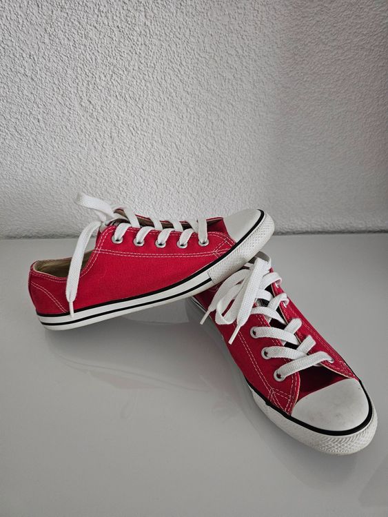 Rote Converse All Stars Sneakers, Gr.37,5/ ab 1.-Fr (Gebraucht) in Birr ...