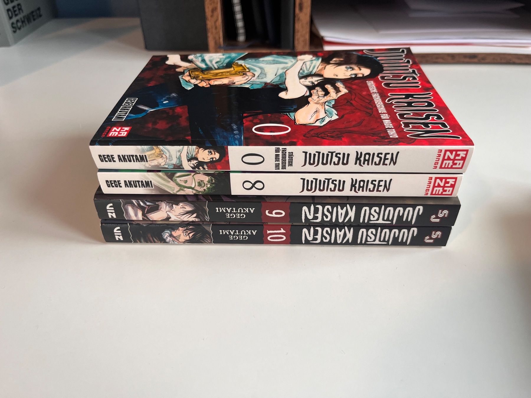 Jujutsu Kaisen Manga Band 0 und 8-10 (Gebraucht) in Aarau für CHF 18 ...