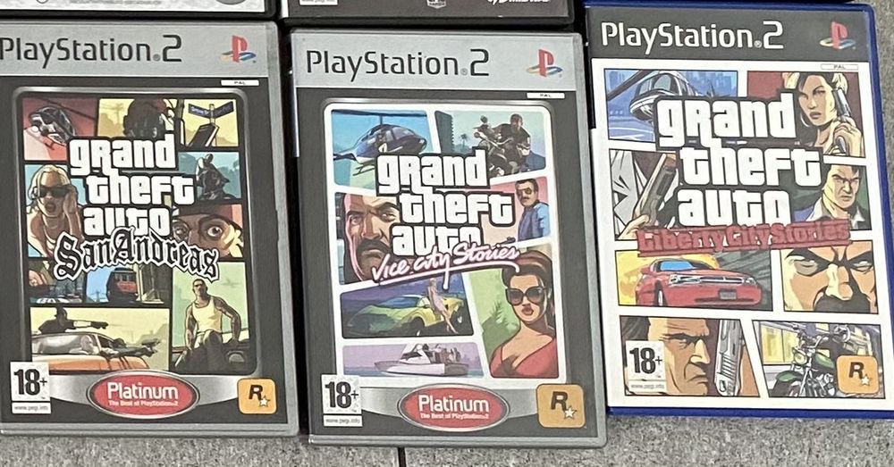 Grand Theft Auto PS2 Bundle - San Andreas, Vice City (Neu und originalverpackt) in Allschwil für ...