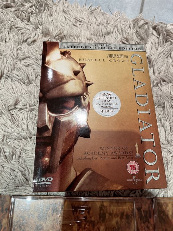 Gladiator - Extended Edition 3-Disc DVD Box, Top Zustand! (Gebraucht ...