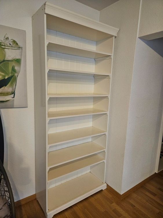 Regal Weiss mit 7 Tablar individuell verschiebbar (Gebraucht) in ...