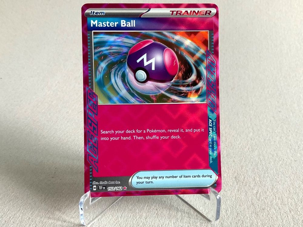 Pokemon Temporal Forces Master Ball - Secret Rare -EN Selten | Kaufen ...