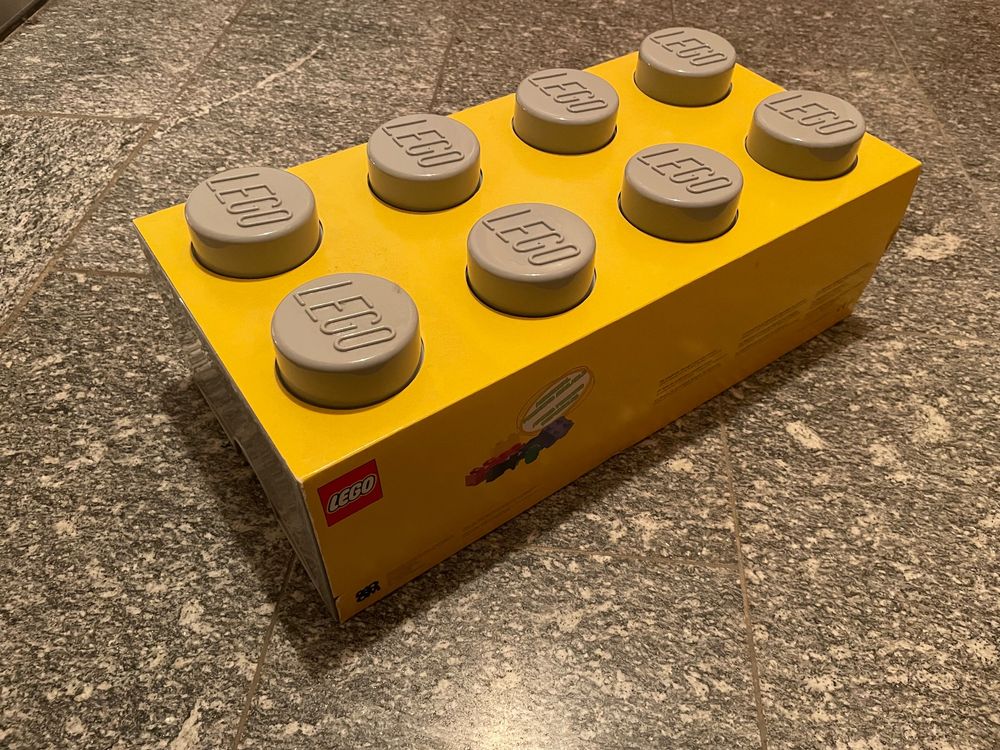 XXL Lego Aufbewahrungsbox 8 Noppen (Neu und originalverpackt) in Airolo ...