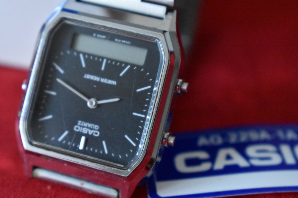 Casio AQ-230A-(5154) Analog-Digital Vintage Retro Uhr (Gebraucht) in ...