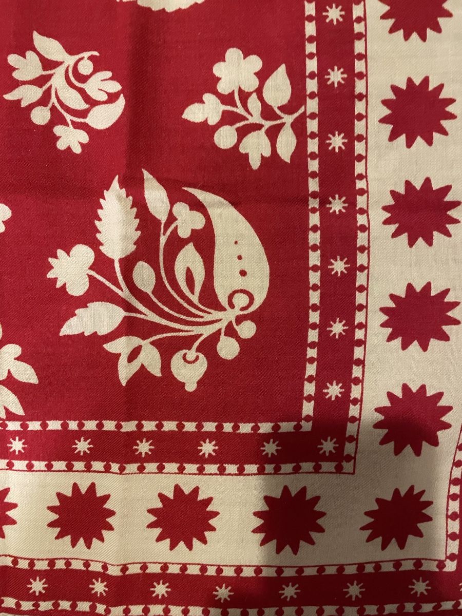Sonnhild Kestler Tuch rot/weiss (Gebraucht) in Bertschikon Gossau für ...