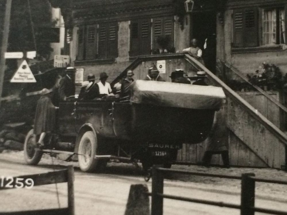 Gsteig B Gstaad Hótel Bären Belebt Oldtimer Foto Ak Kaufen Auf Ricardo