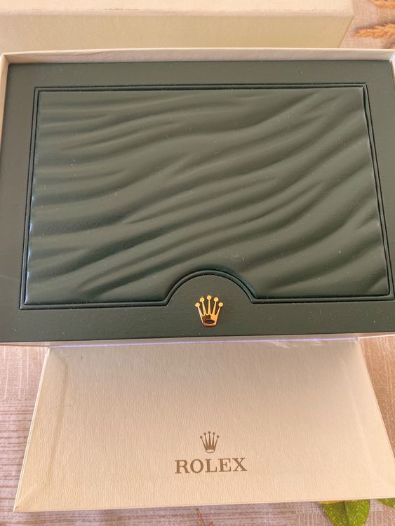 ROLEX ORIGINAL - BOX ECRIN SCHACHTEL - GOOD CONDITIONS | Kaufen auf Ricardo