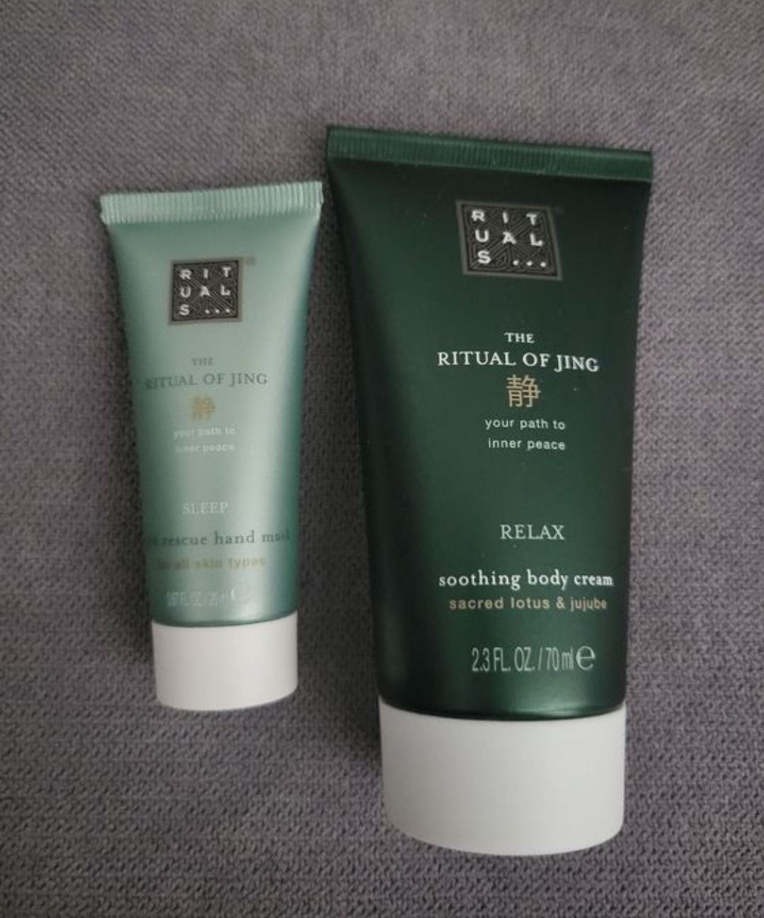 Rituals Jing Set Body Cream 70ml Hand Mask 20ml Neu Lotus 🪷 (Neu und ...