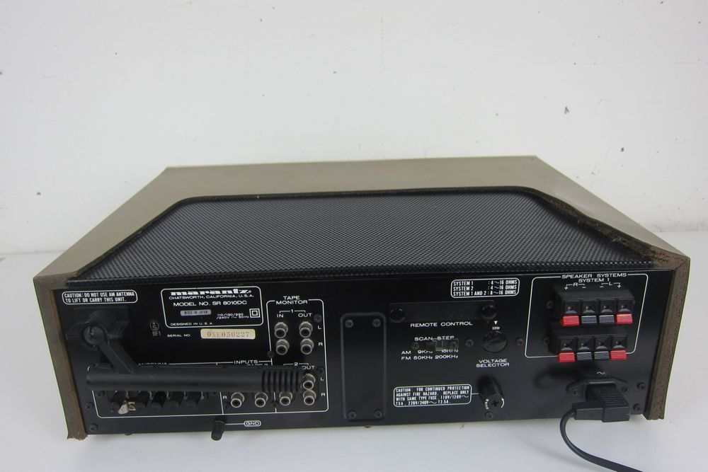 MARANTZ SR-8010 DC Vintage Stereo Receiver (Gebraucht) in Fahrweid für ...