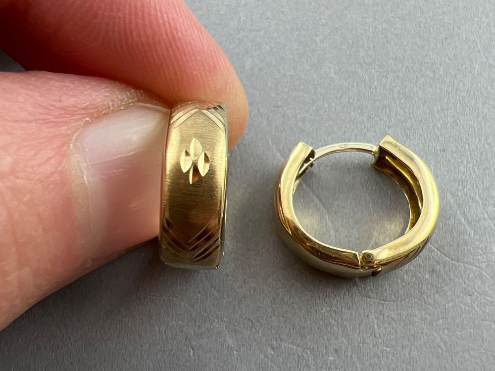 Creolen 333 Gold | Kaufen auf Ricardo