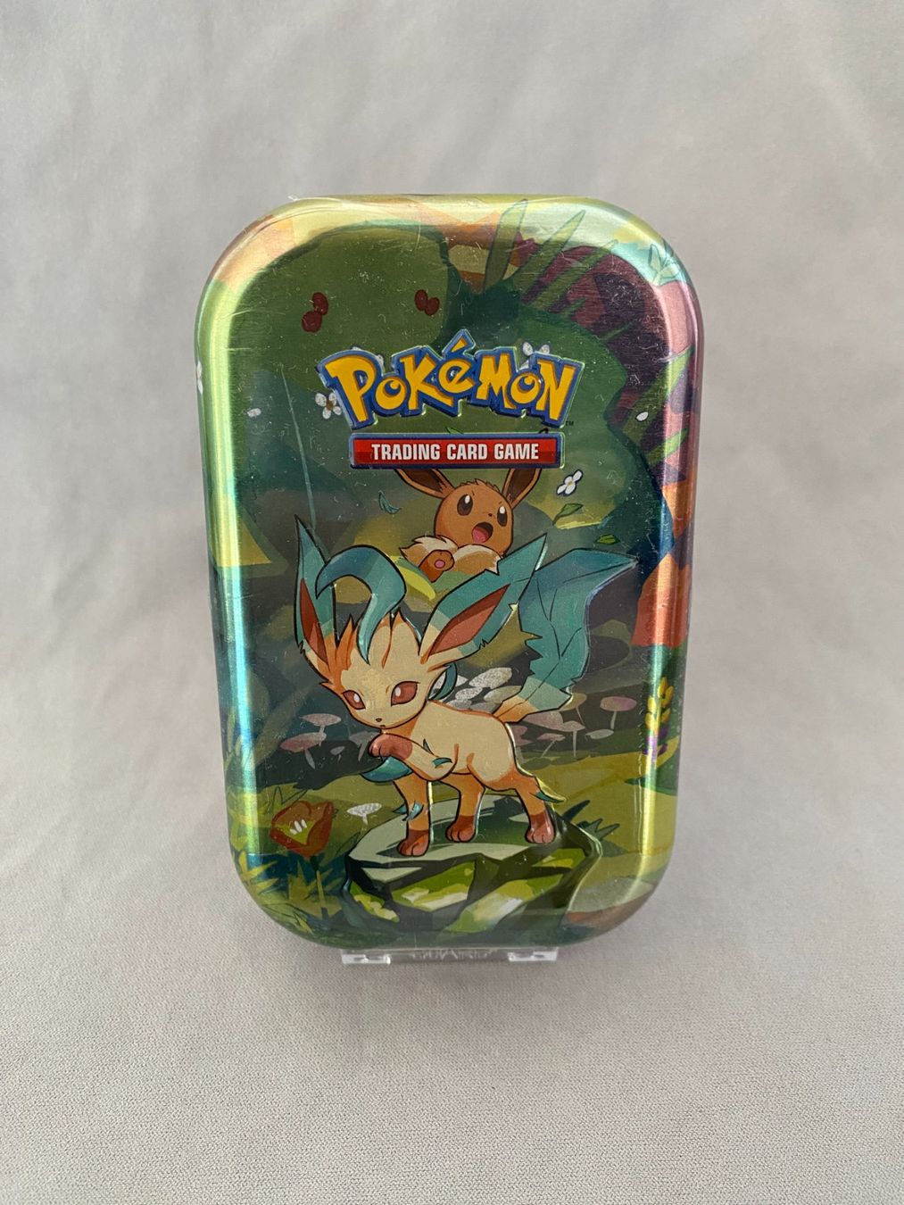 Prismatic Evolutions: Leafeon/Folipurba Mini Tin Pokémon New (Neu und ...