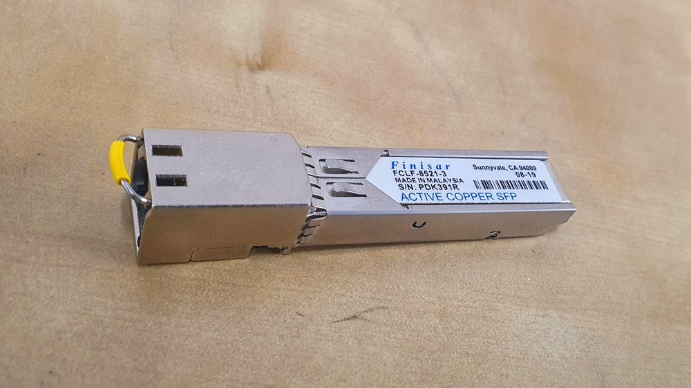 SFP Copper Transceiver - Finisar FCLF-8521-3 - Gigabit Eth. (Gebraucht ...