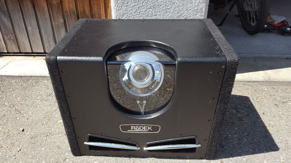 RODEK RN112 30CM BASSREFLEX-BOX 400 W (Gebraucht) in Dübendorf für CHF ...