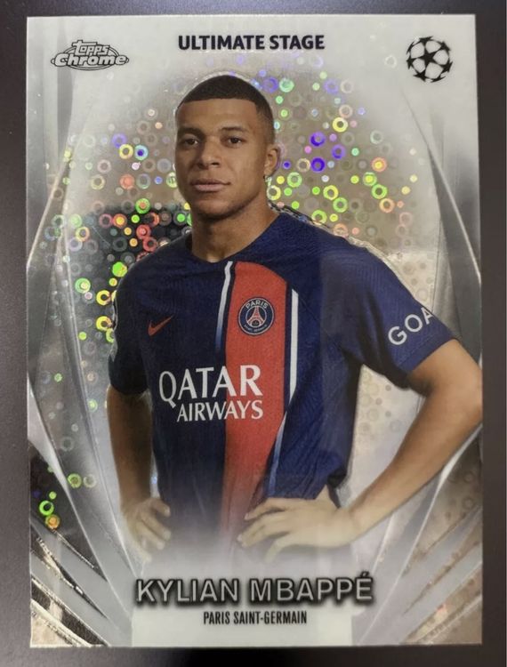 Topps Chrome Kylian Mbappe Ultimate Stage Disco (Neu (gemäss Beschreibung)) in Moudon für CHF 5 ...