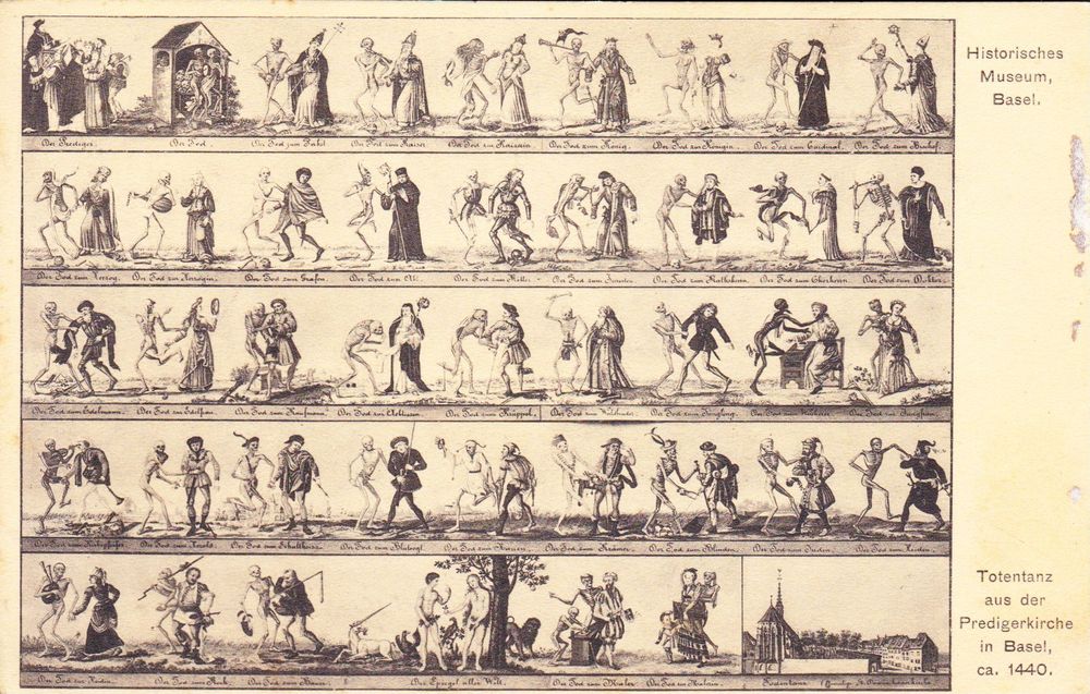 Historische Museum Basel - Totentanz (Neu (gemäss Beschreibung)) in ...